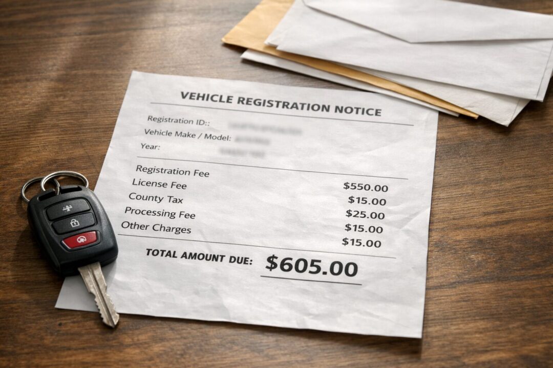 $605 for Car Registration? Drivers Are Starting to Snap – Nevada News ...